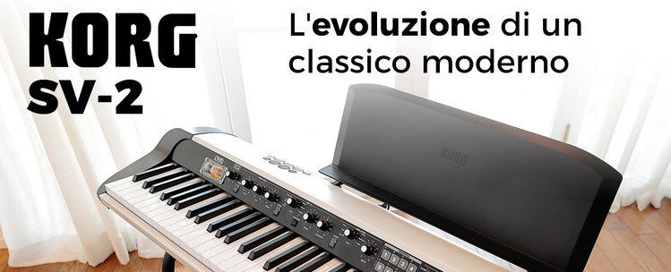 KORG SV-2: L'evoluzione di un classico moderno - News Strumenti Musicali.net
