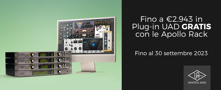 Fino a € 2943 in Plug-in UAD Gratis con le Apollo Rack - News Strumenti ...