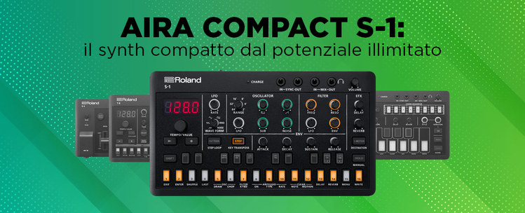 Aira Compact S-1: il Synth Compatto dal Potenziale Illimitato - News ...