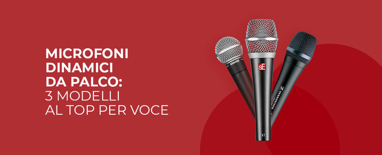 Microfoni Dinamici da Palco: 3 Modelli al Top per Voce - News Mercatino ...