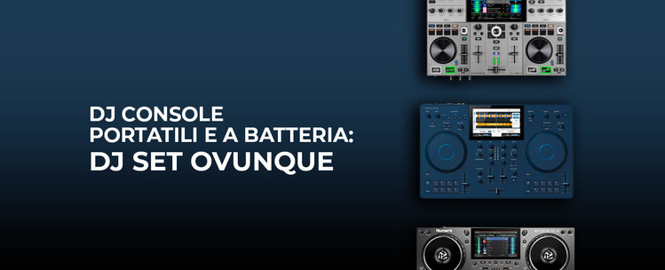 DJ Console Portatili e a Batteria: DJ set Ovunque - News Play! Music Store