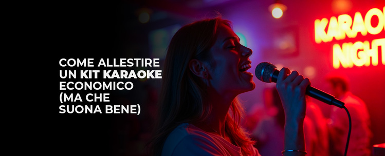 Come Allestire un Kit Karaoke Economico (ma che Suona Bene) - News ...