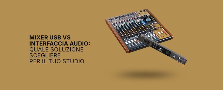 Mixer USB vs Interfaccia Audio: Quale Soluzione Scegliere per il tuo ...